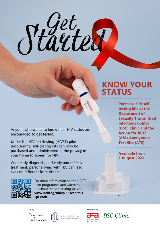 HIV Self-Testing Pilot Programme | DSC Clinic - Department of STI ...